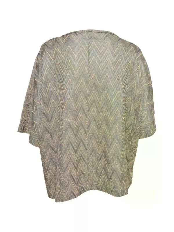 Missoni Chevron-pattern Oversized Blouse