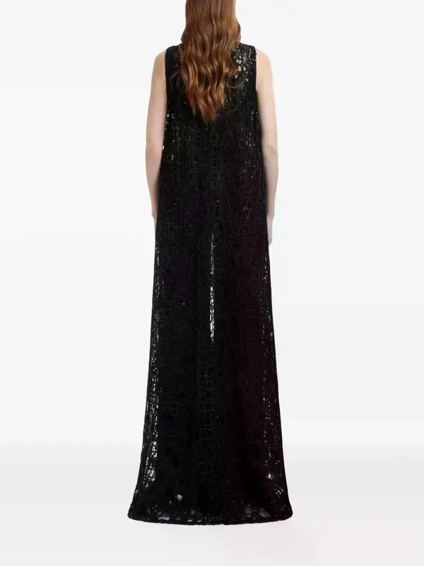 Elie Saab Sequin-embroidered Jumpsuit