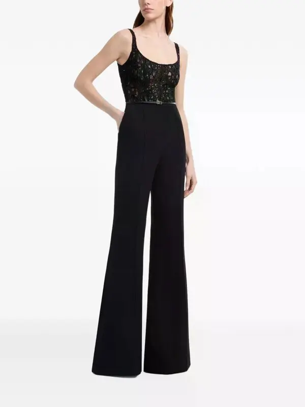 Elie Saab Sequin-embroidered Jumpsuit