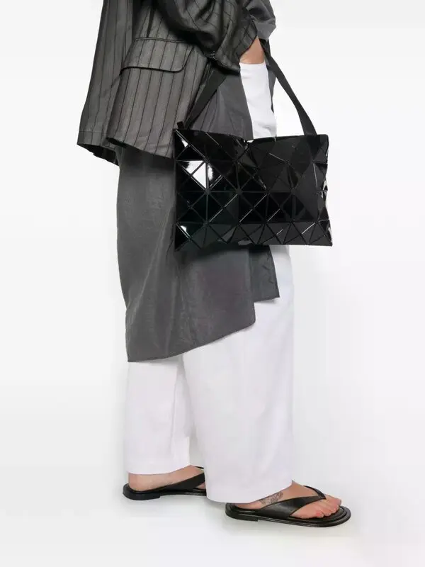 Issey Miyake Lucent Geometric-panel Shoulder Bag