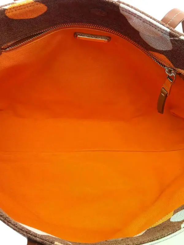 Miu Miu 2010-2026 Printed Canvas Tote Bag