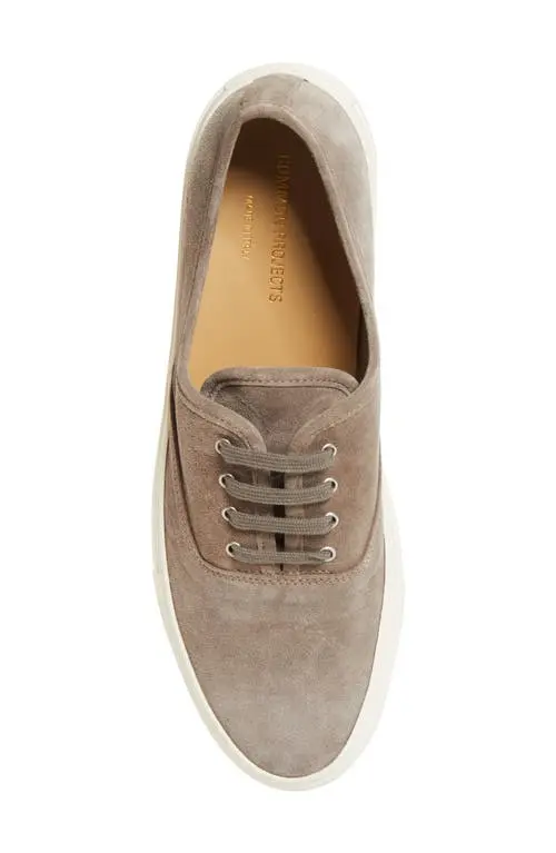 COMMON PROJECTS Four Hole Suede Sneaker - Grey