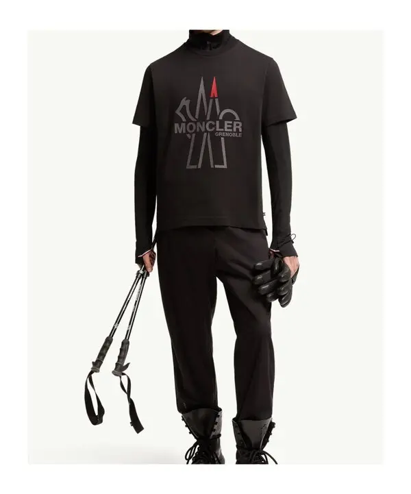 Moncler Logo-printed Crewneck T-shirt