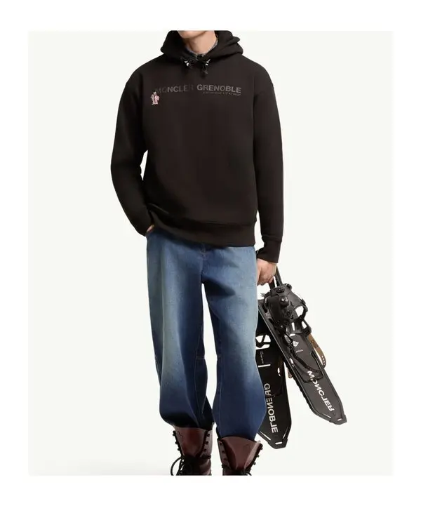 Moncler Coordinates Logo Cotton Hoodie
