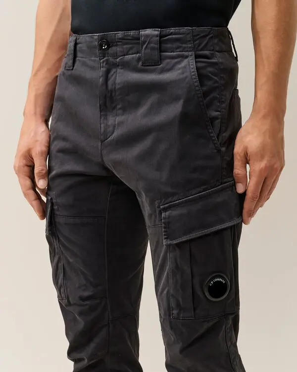C.P. COMPANY Ergonomic Stretch Satin Work Trousers
