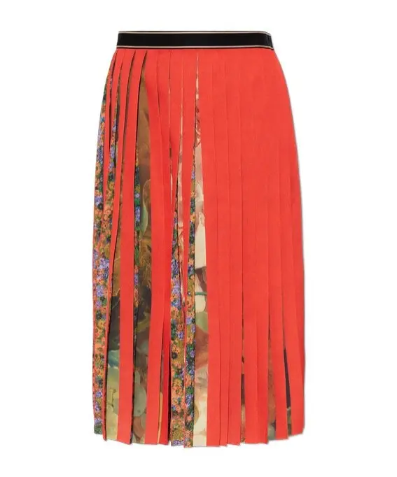 Dries Van Noten Printed Skirt
