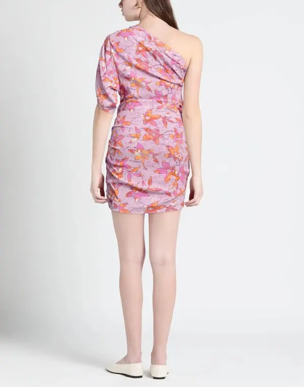 Isabel Marant Étoile Floral Print One-shoulder Dress