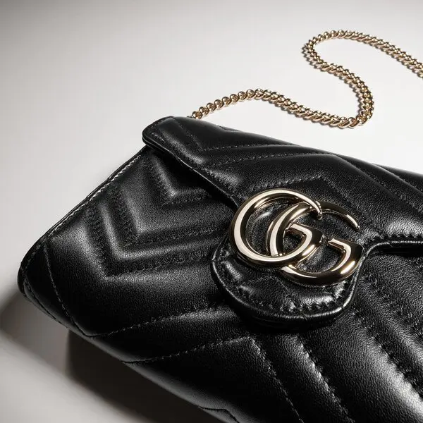 Gucci Gg Marmont Wallet On Chain
