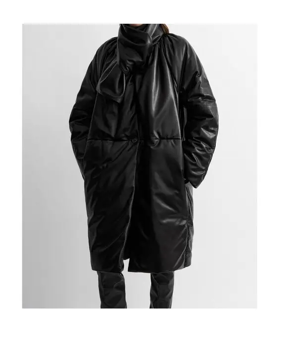 TOTEME Padded Leather Coat