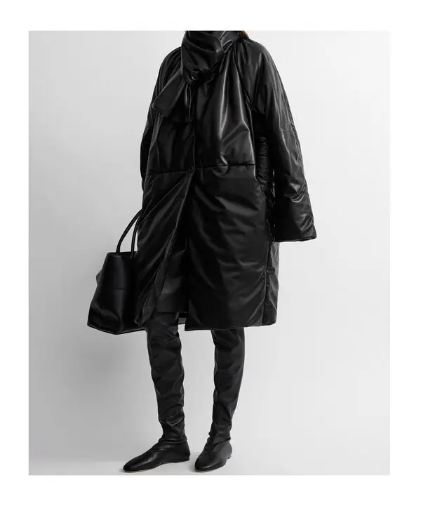 TOTEME Padded Leather Coat