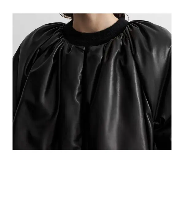 TOTEME Padded Leather Coat