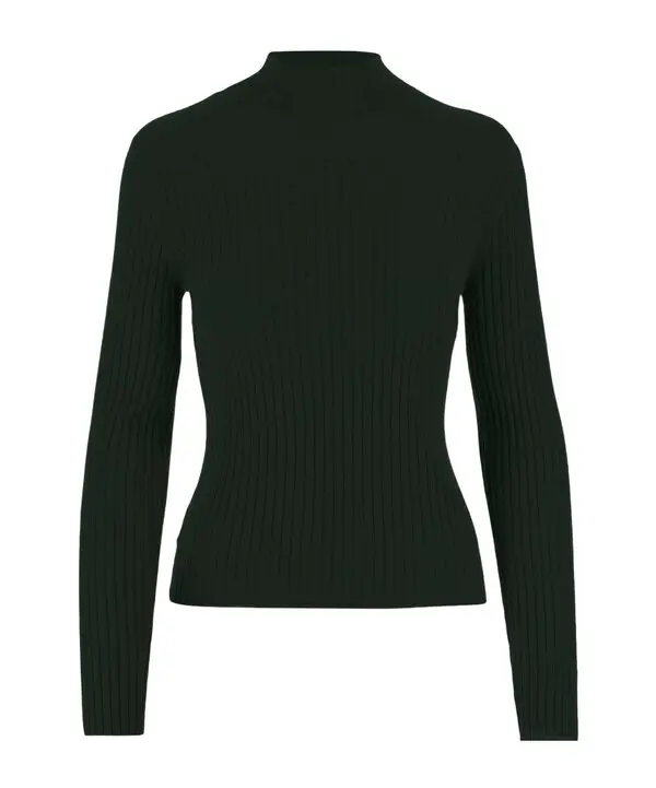 Arch4 Ribbed Knit Top - Black