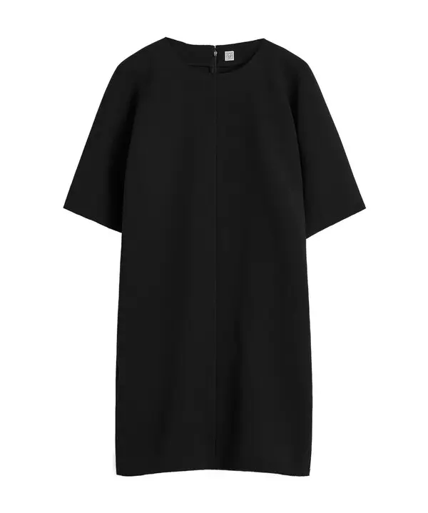 TOTEME Raglan-sleeve Shift Mini Dress