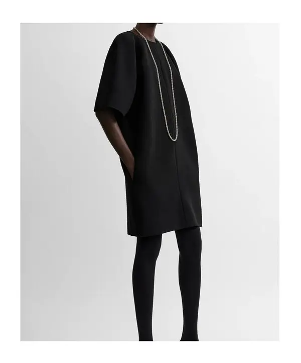 TOTEME Raglan-sleeve Shift Mini Dress