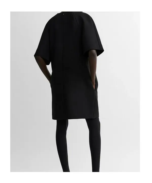 TOTEME Raglan-sleeve Shift Mini Dress