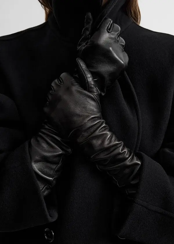 TOTEME Extra-long Leather Gloves