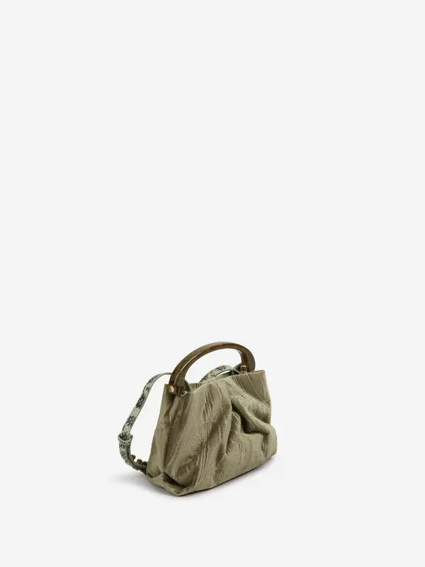 Dries Van Noten Magnetic-clasp Mini Bag - Green