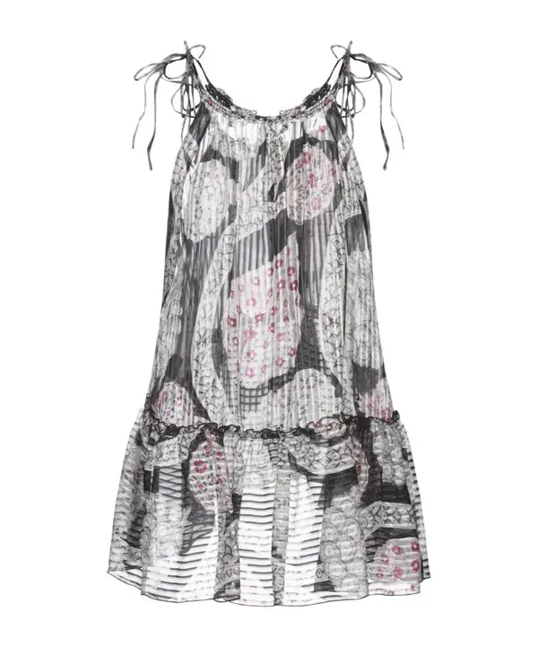 Isabel Marant Étoile Colorful Sleeveless Chiffon Dress