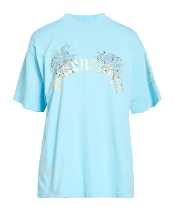 Balenciaga Solid-color Short-sleeved T-shirt