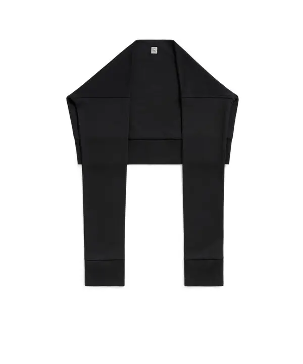 TOTEME Shawl-style Scarf - Black