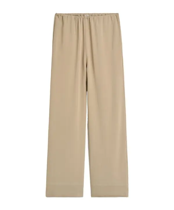 TOTEME Elastic-waist Casual Trousers - Rock
