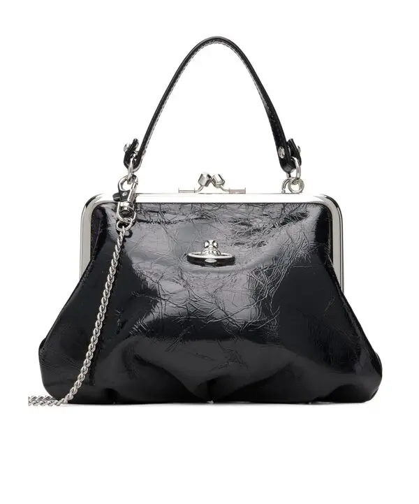 VIVIENNE WESTWOOD Granny Chain Shoulder Bag - Black