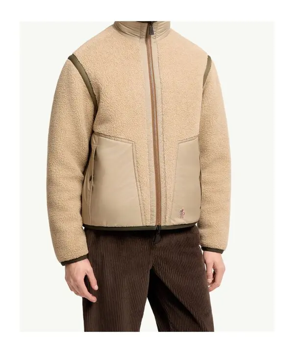 Moncler Reversible Teddy Zip-up Sweatshirt