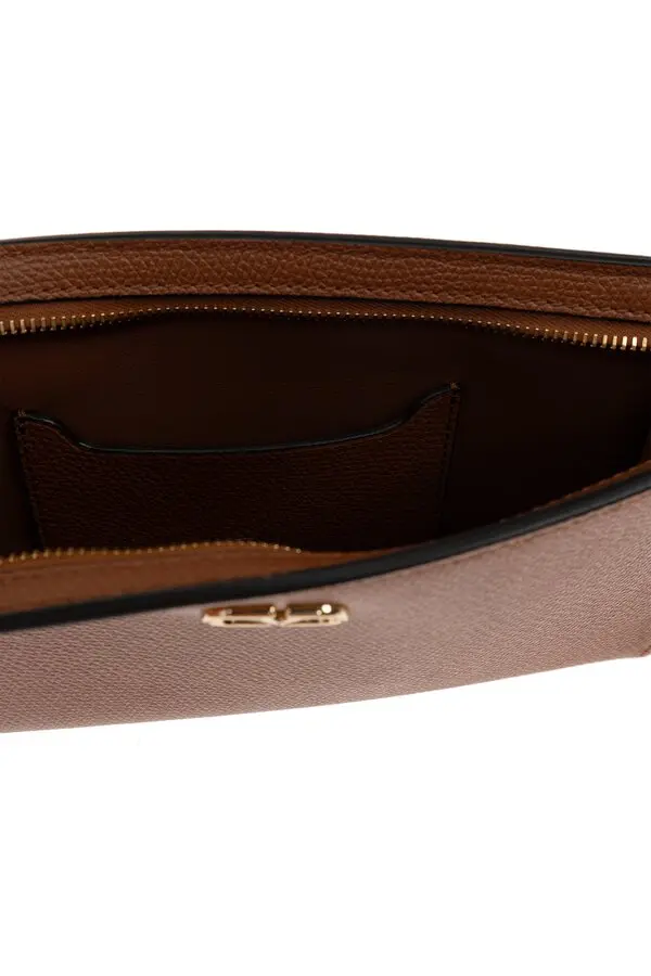 Valentino Garavani Zip-top Clutch - Brown
