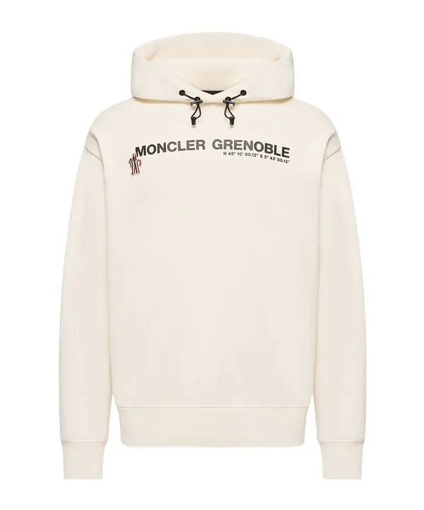 Moncler Coordinates Logo Cotton Hoodie