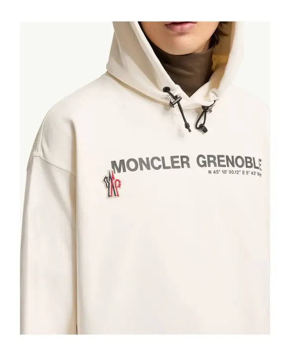 Moncler Coordinates Logo Cotton Hoodie