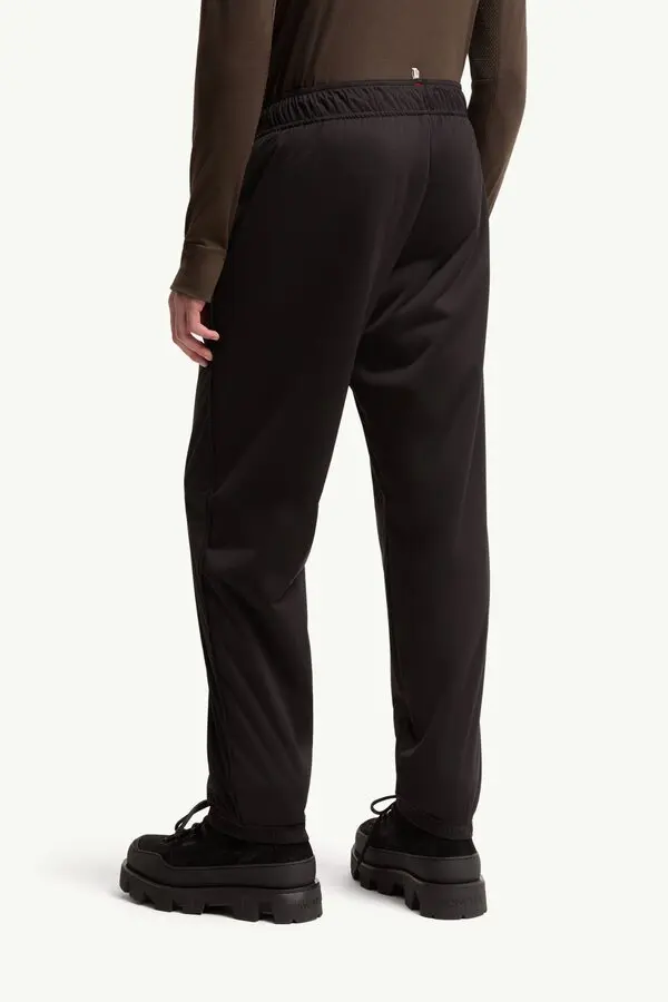 Moncler Logo Print Stretch Track Trousers