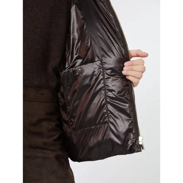 Max Mara Long-sleeve Hooded Padded Jacket