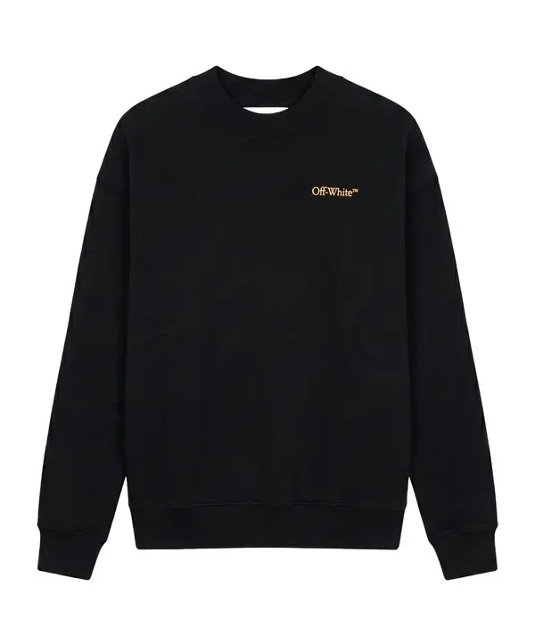 Off-White Long-sleeved Sweatshirt