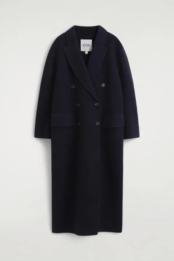 Cos Tailored Double-faced Wool Long Coat