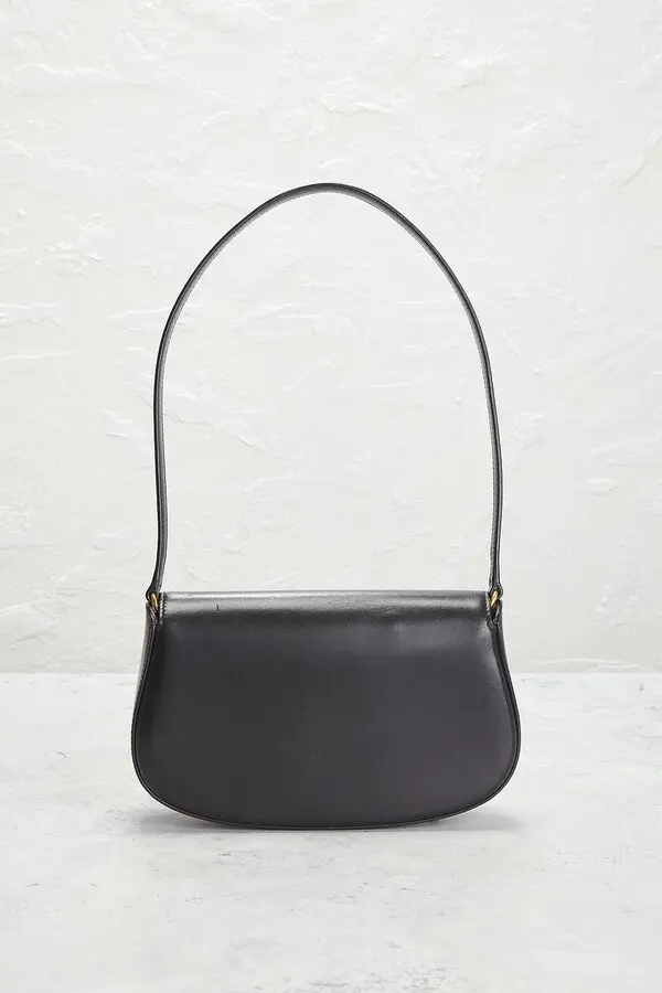 Saint Laurent Mini Shoulder Bag In Black