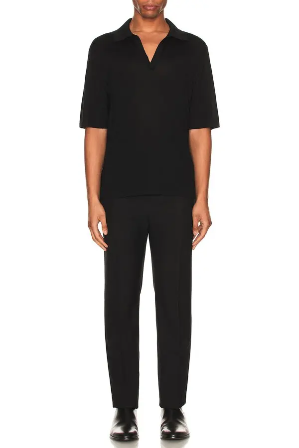 Saint Laurent Polo In Black