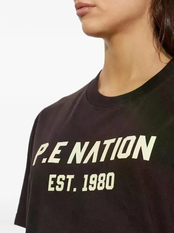 P.E Nation Infinity Relaxed Logo-print T-shirt