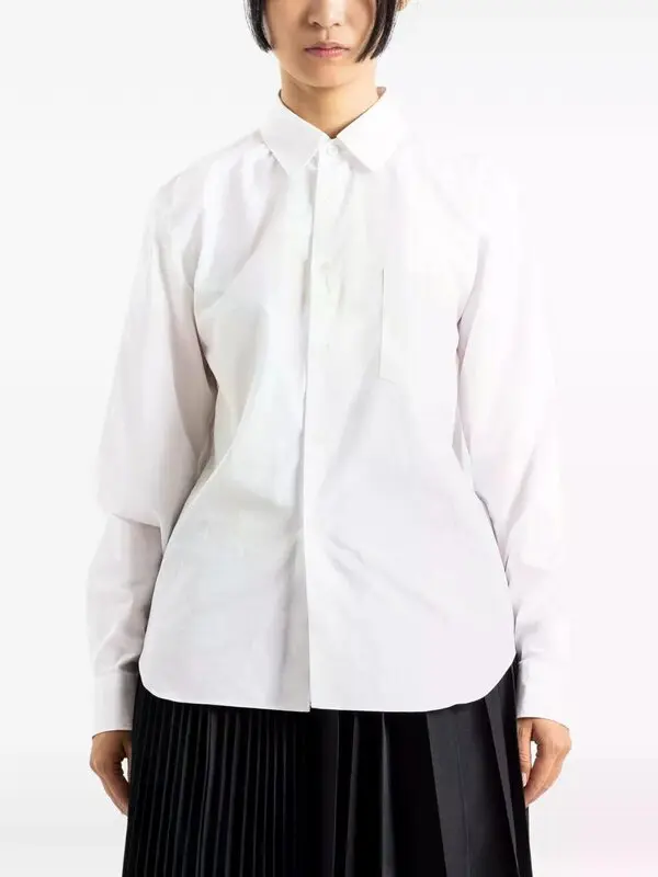 Comme Des Garçons Chest-pocket Shirt