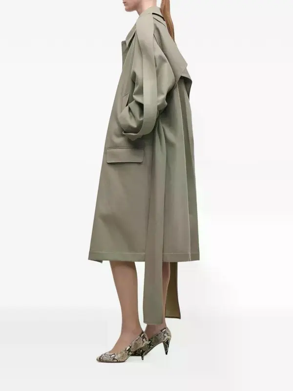 Victoria Beckham Cotton Trench Coat