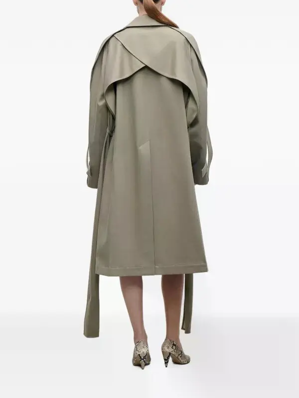 Victoria Beckham Cotton Trench Coat