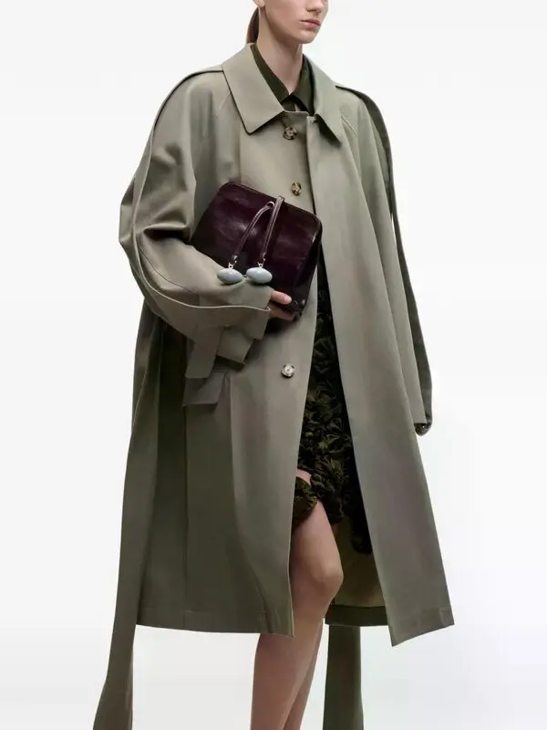 Victoria Beckham Cotton Trench Coat