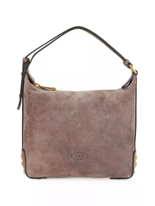 TOD'S Metal Dots Mini Bag In Suede