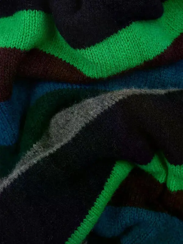 Paul Smith Stripe Lambswool Scarf