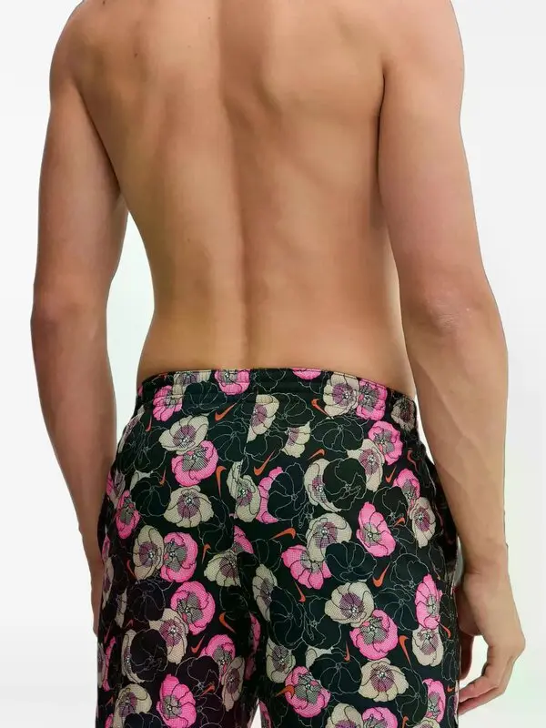 Nike Floral-print Swim Shorts
