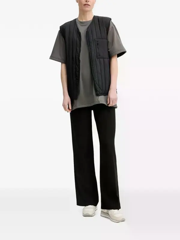 Rains Oversized Logo-patch T-shirt