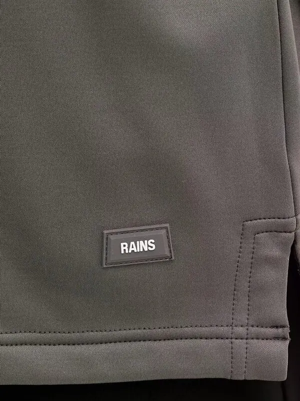 Rains Oversized Logo-patch T-shirt