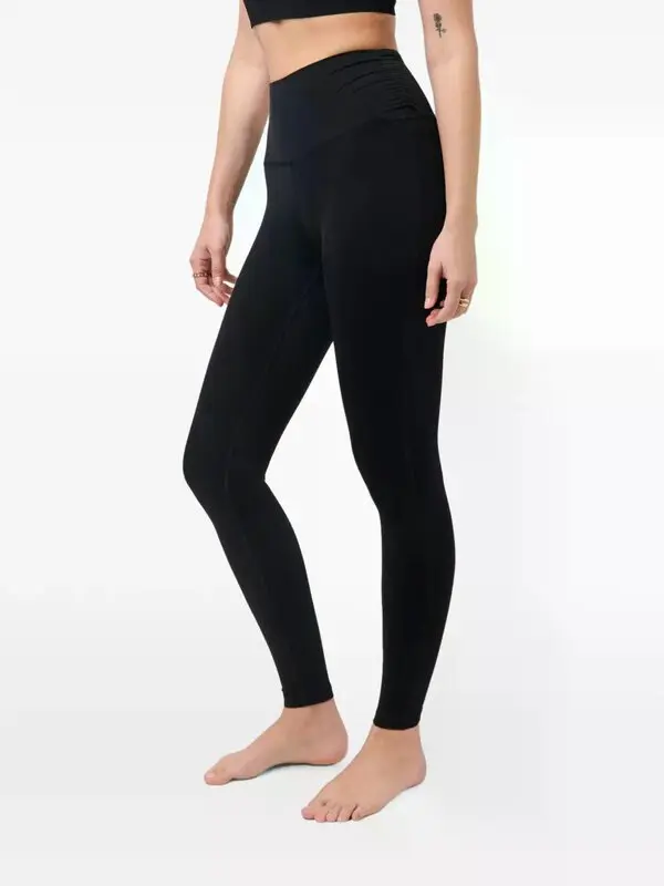 Sweaty Betty Ruched-detail Leggings - Black