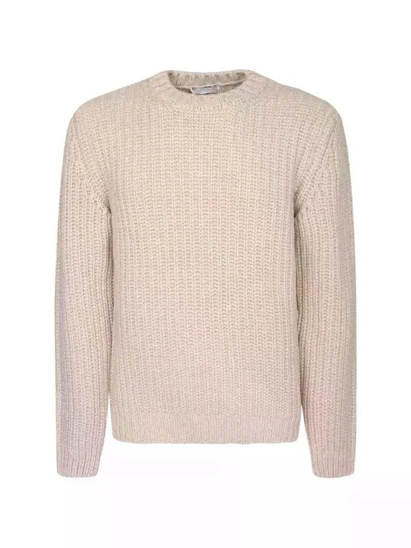 DANIELE FIESOLI Ribbed-knit Crew-neck Sweater