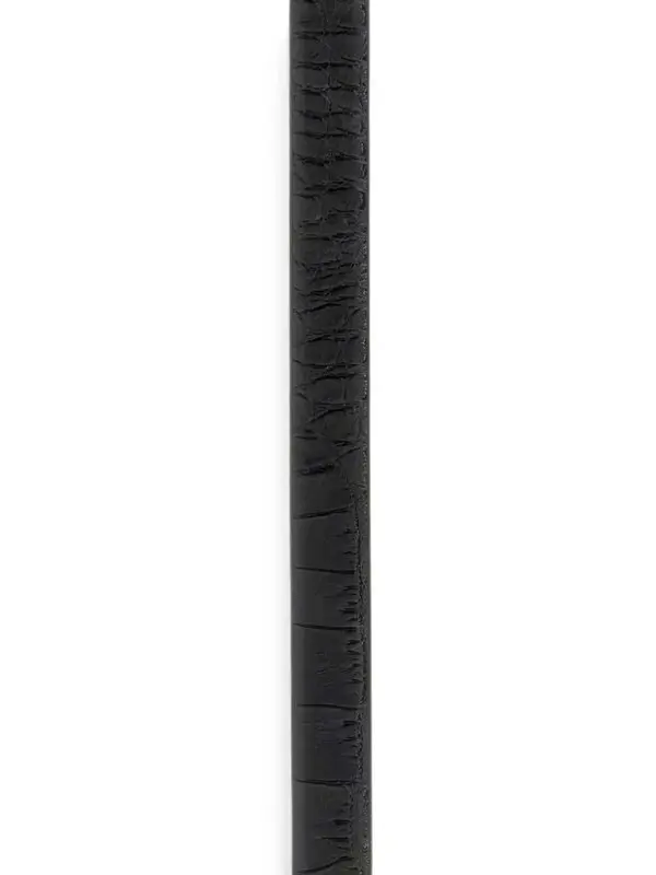 TOM FORD Croc-effect Leather Belt