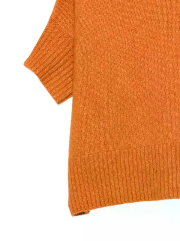 Kristensen Du Nord High-neck Short-sleeve Sweater